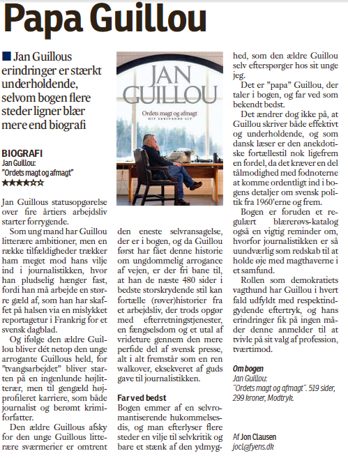 Boganmeldelser – Jon Clausen